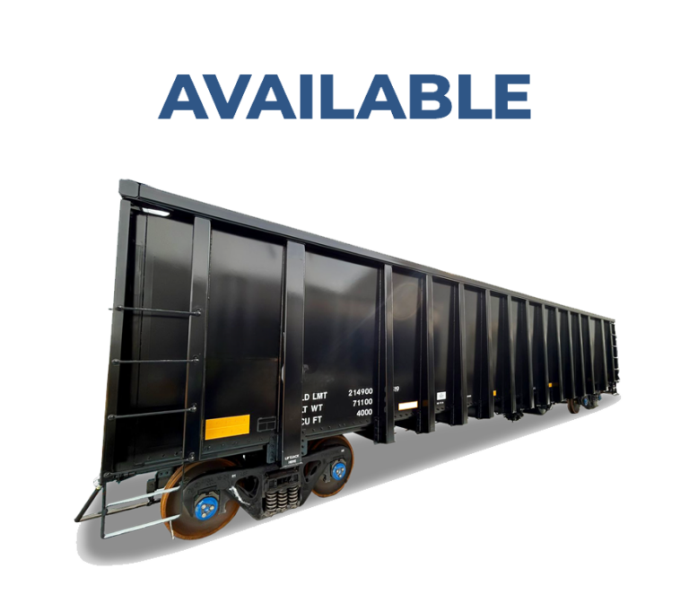 Gondola Railcars for Lease | Modern Rail Capital™